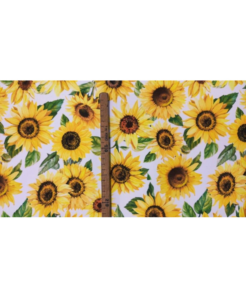 Le Tissus Tournesol est idéal pour la confection de vos nappes